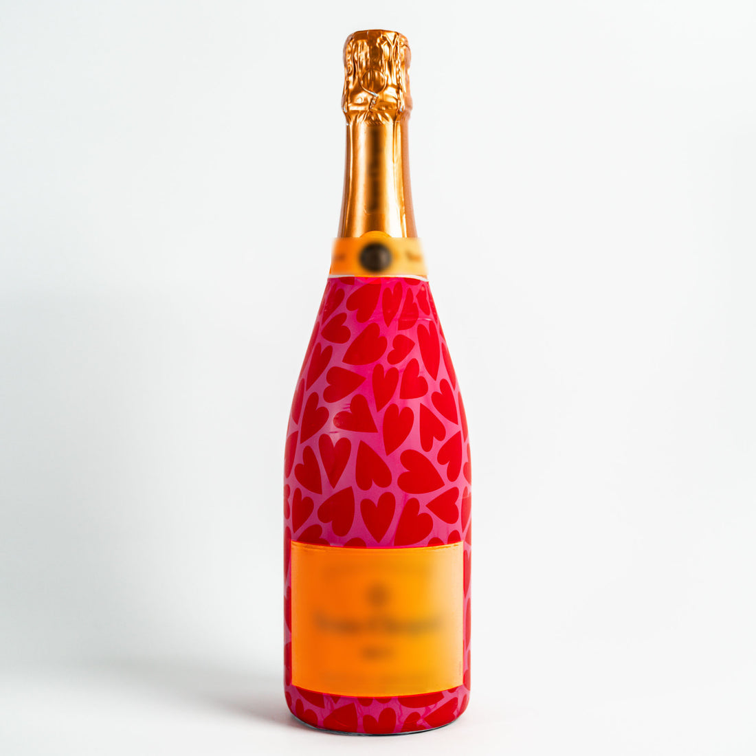 Veuve Clicquot Champagne Valentines Wrap - Elegant Gift